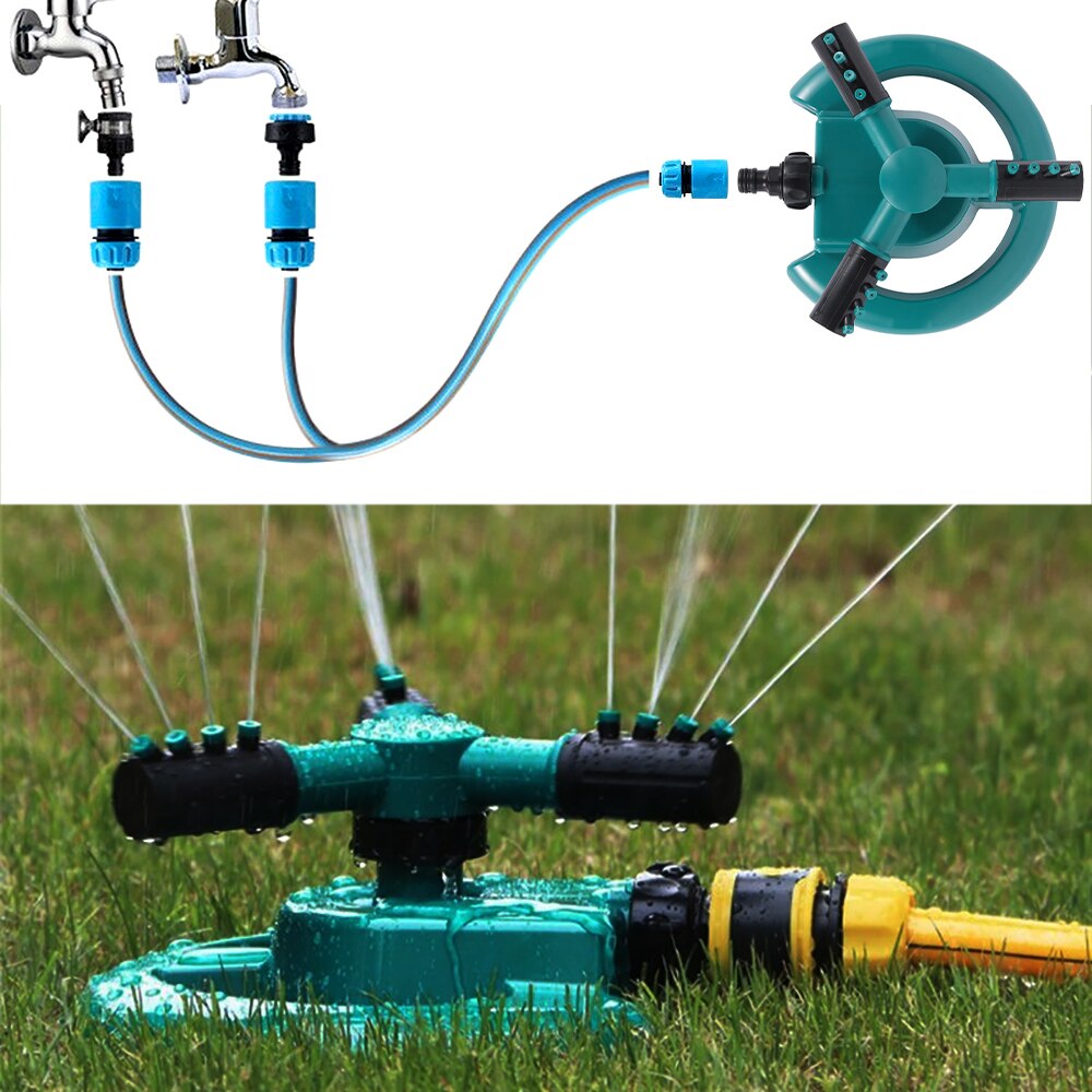 Garden sprinkler Lawn Sprinkler Automatic 360 Rota... – Grandado