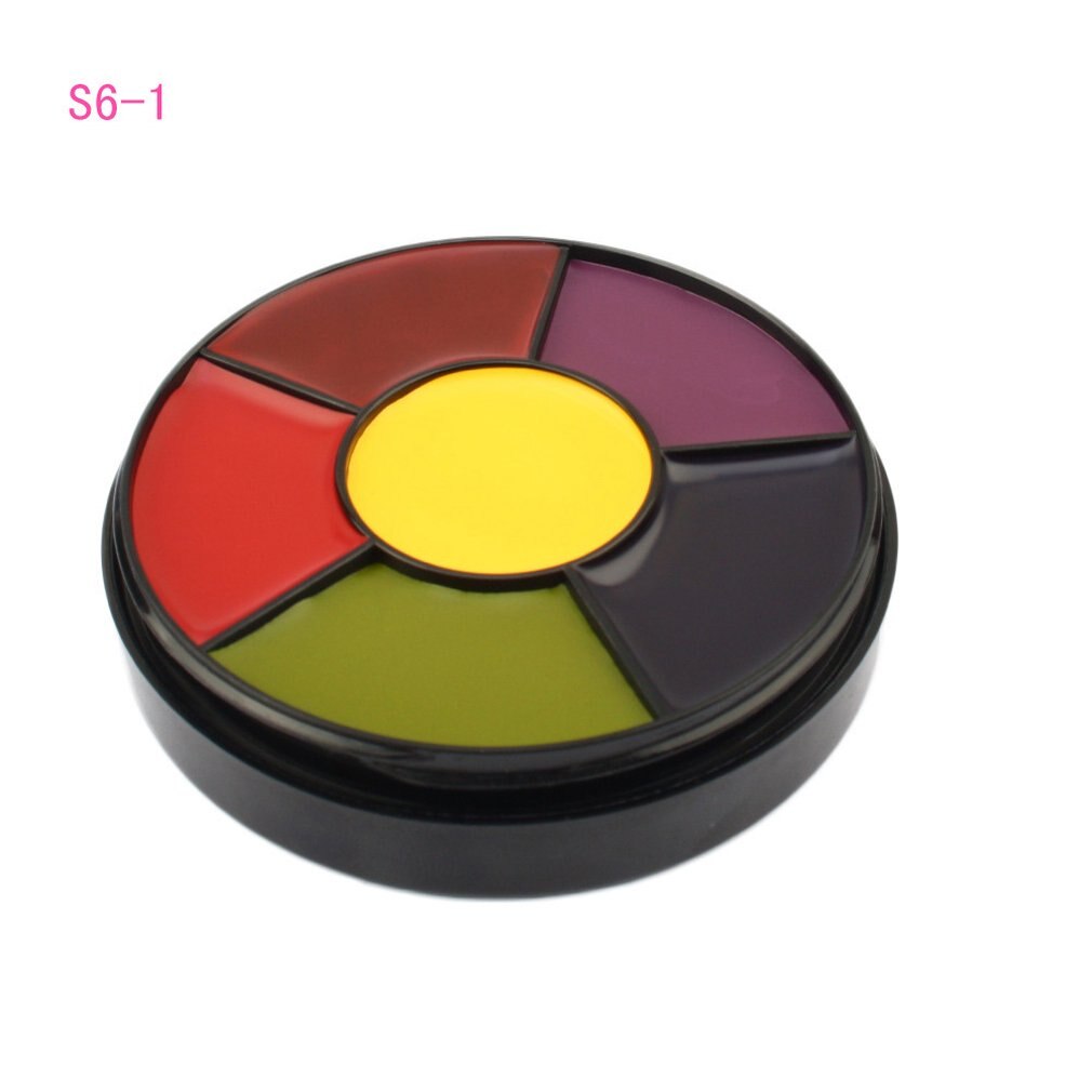 6 Colors/SET Natural Faical Body Painted Oil Color... – Grandado