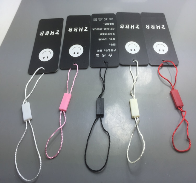 Hang Tag Nylon String strings cord Snap Lock Pin L... – Vicedeal