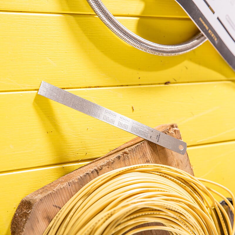 Steel Ruler Straight Ruler 15cm/30cm/50cm Stainles... – Grandado