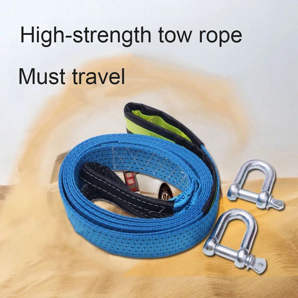 Car Towing Strap Vehicle Emergency Tow Rope 5M 8To... – Grandado