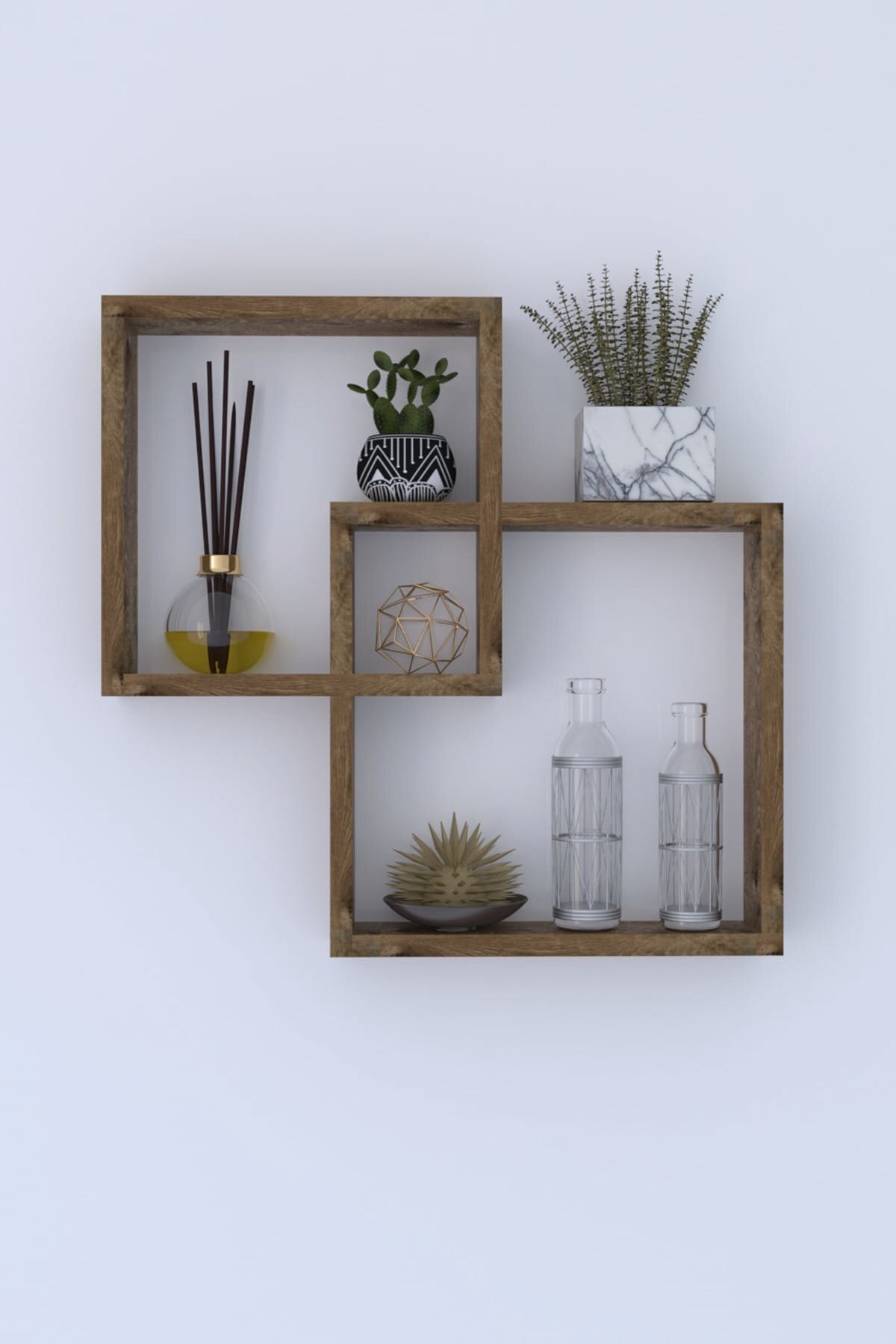 Nested Wall Shelf Set of 2 – Grandado Nested Wall Shelf Set of 2 – Grandado