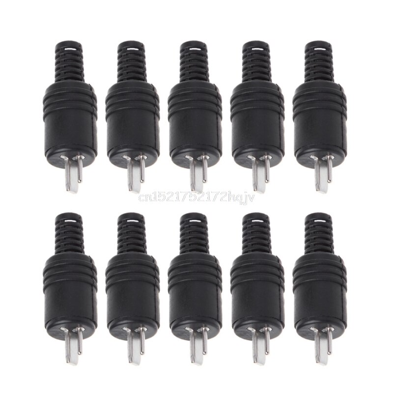 10 Pcs 2 Pin DIN Speaker Plug 2-Pin Plug Hifi Loud... – Vicedeal