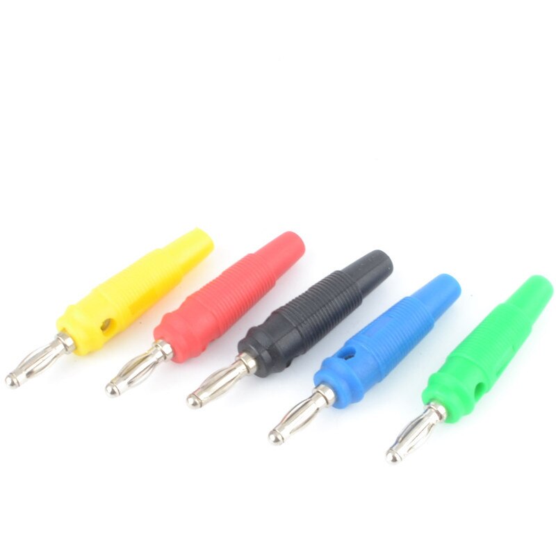 5pcs 4mm Banana Plug Connector Jack Screw-type Ban... – Grandado