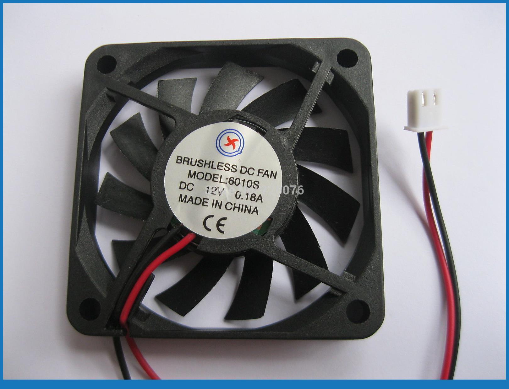 1 x Borstelloze DC Cooling 11 Blade Fan 6010 12 v ... – Vicedeal