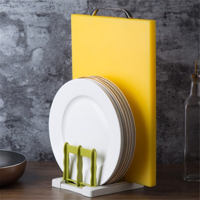 Green Plastic Pan Pot Rack Multifunctional Kitchen... – Vicedeal