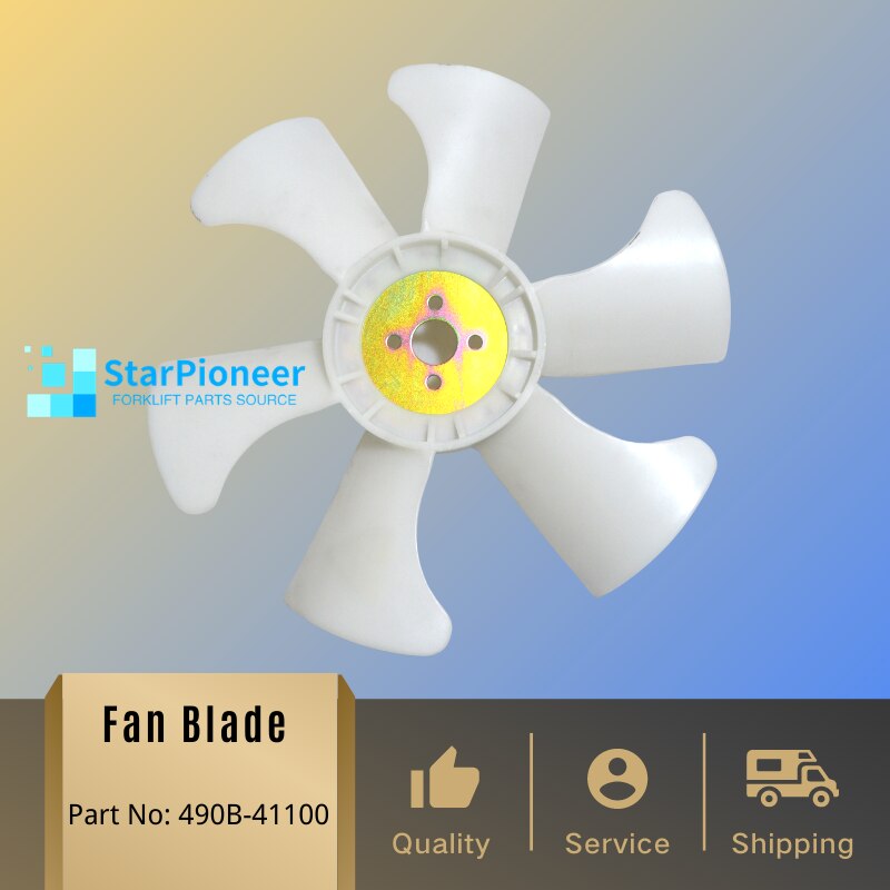 Forklift Cooling fan blade engine 490BPG Part # 49... – Grandado