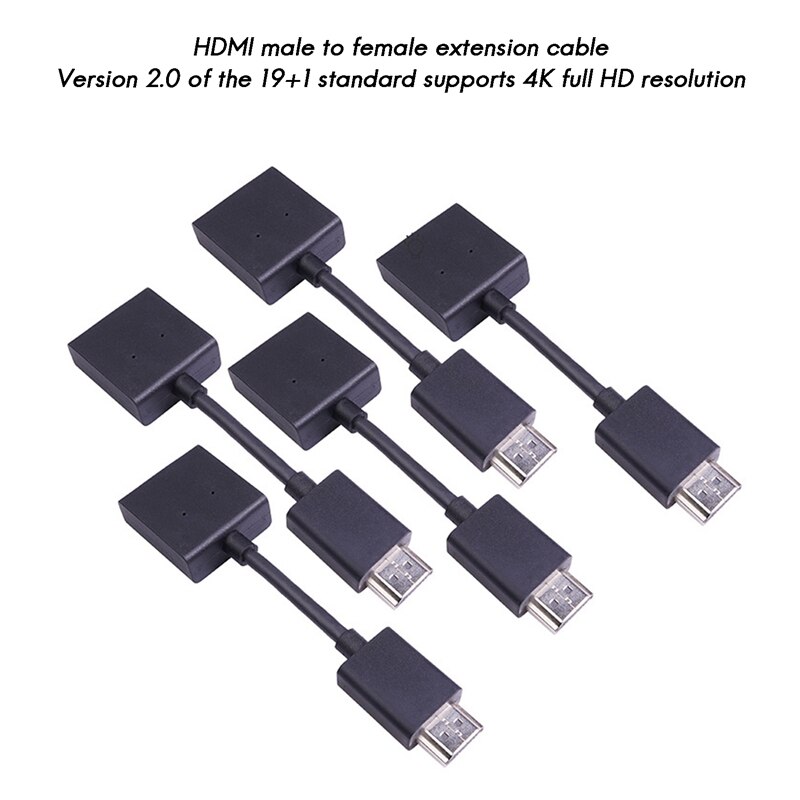 5 Stuks Verlengkabel Man-vrouw High Speed Adapter ... – Grandado
