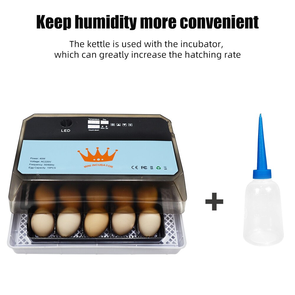 Egg Incubator Automatic Incubator Chicken Eggs Inc... – Grandado