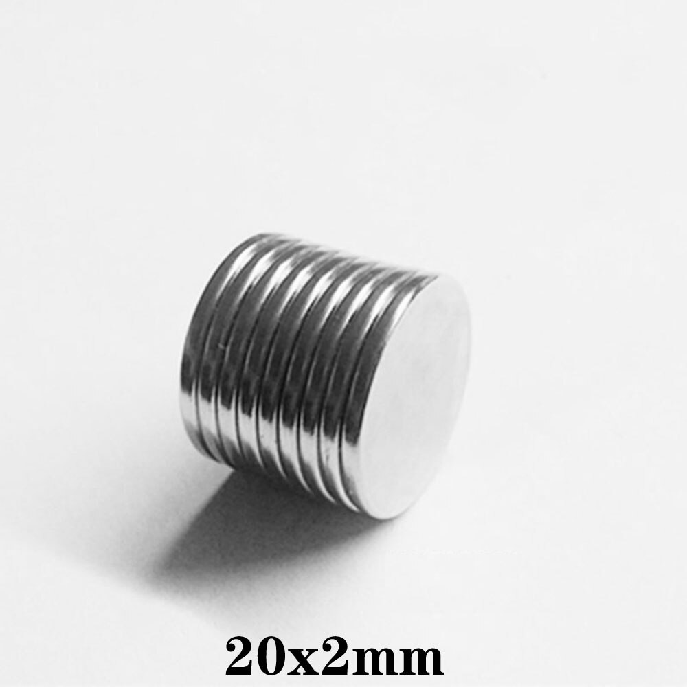 5~100pcs 20x2 mm Powerful Strong Magnetic magnet 2... – Grandado