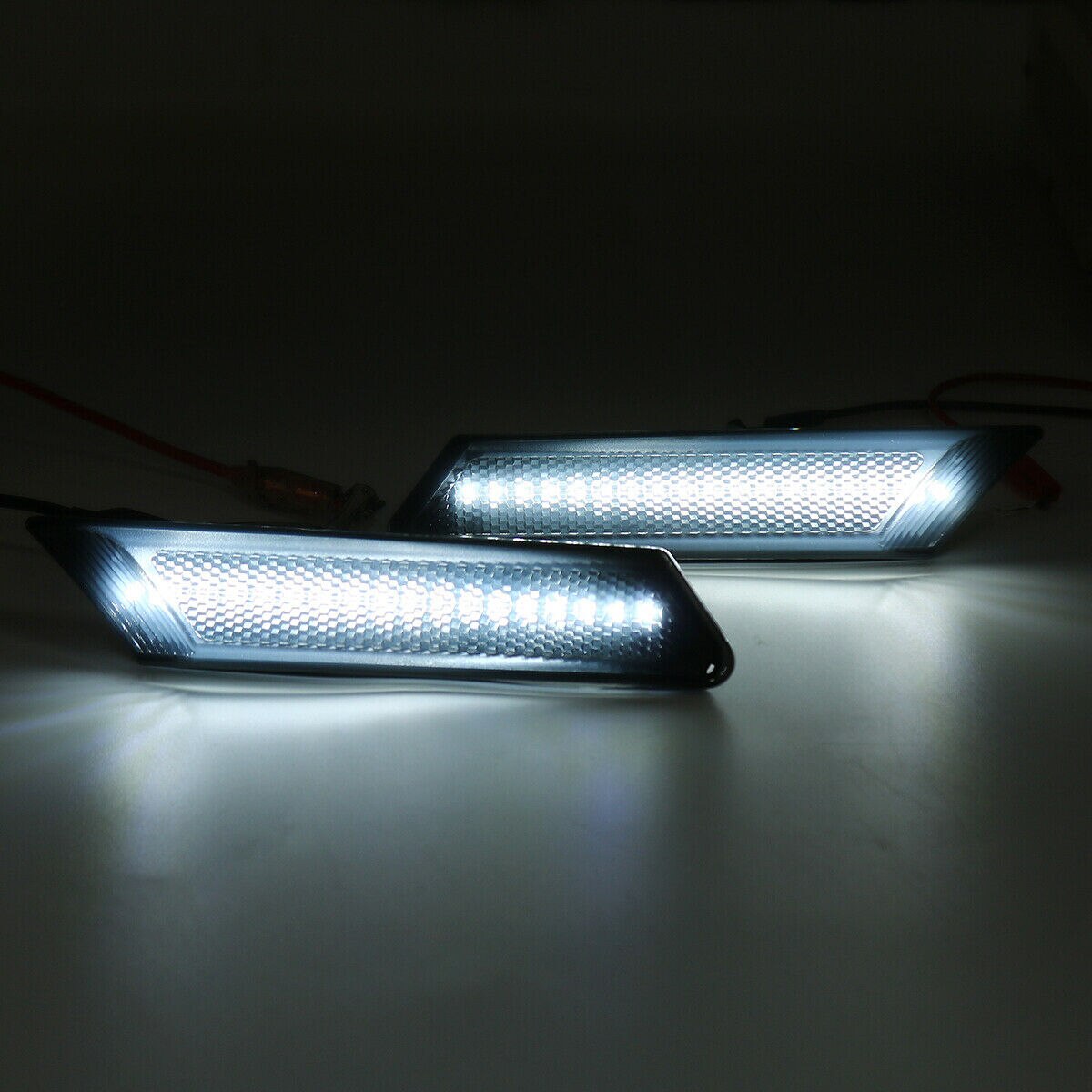 1 Paar Led Side Marker Indicator Licht Voor Porsch... – Vicedeal