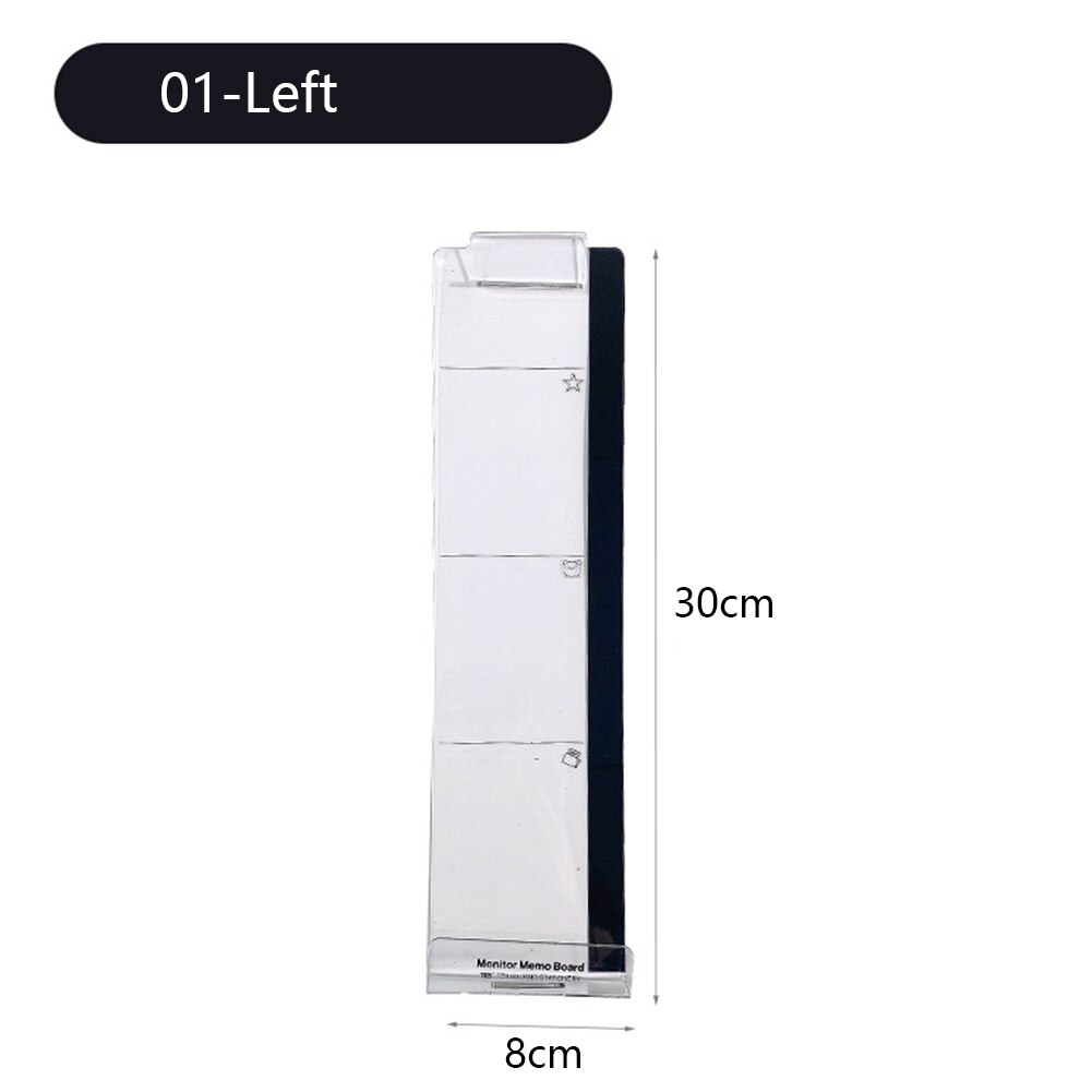 1PC Acrylic Monitor Message Memo Board For Sticky ... – Grandado