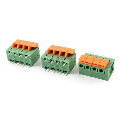 3pcs 5.08mm 4 Positions PCB Mount Screwless Spring... – Grandado