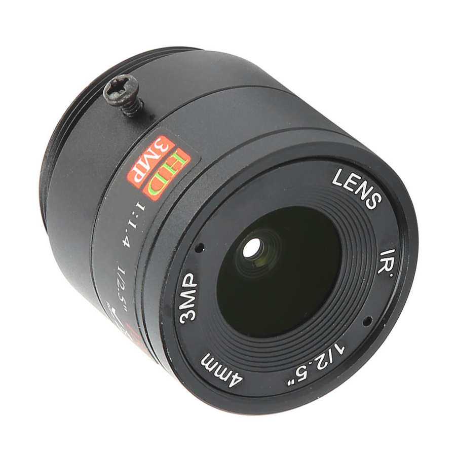 CCTV camera fixed lens aluminum alloy 4mm 3Mp fixe... – Grandado