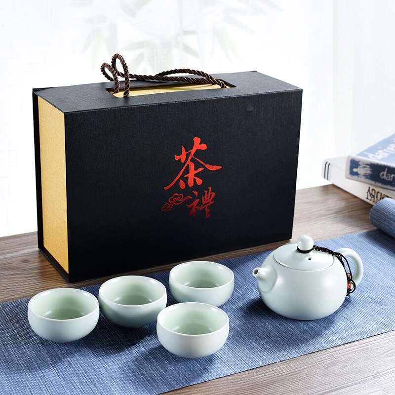 Chinese tea set tea cup set simple modern outdoor ... – Vicedeal