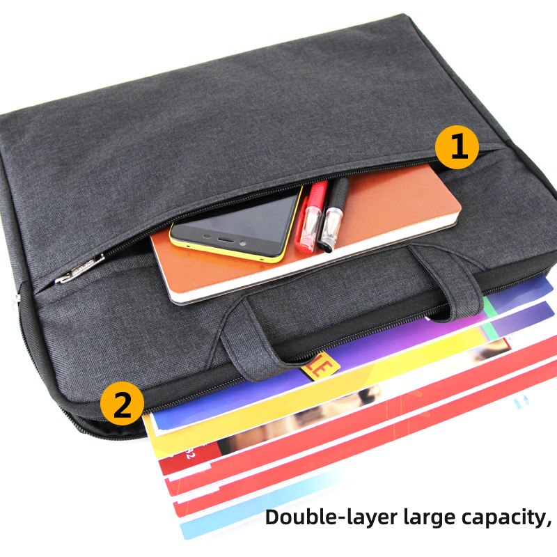 Business style A4 document bag storage of document... – Grandado