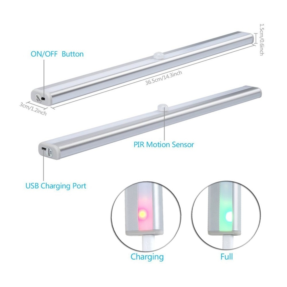 Under Cabinet LED Light Bar Ultra Slim Dimmable Co... – Grandado