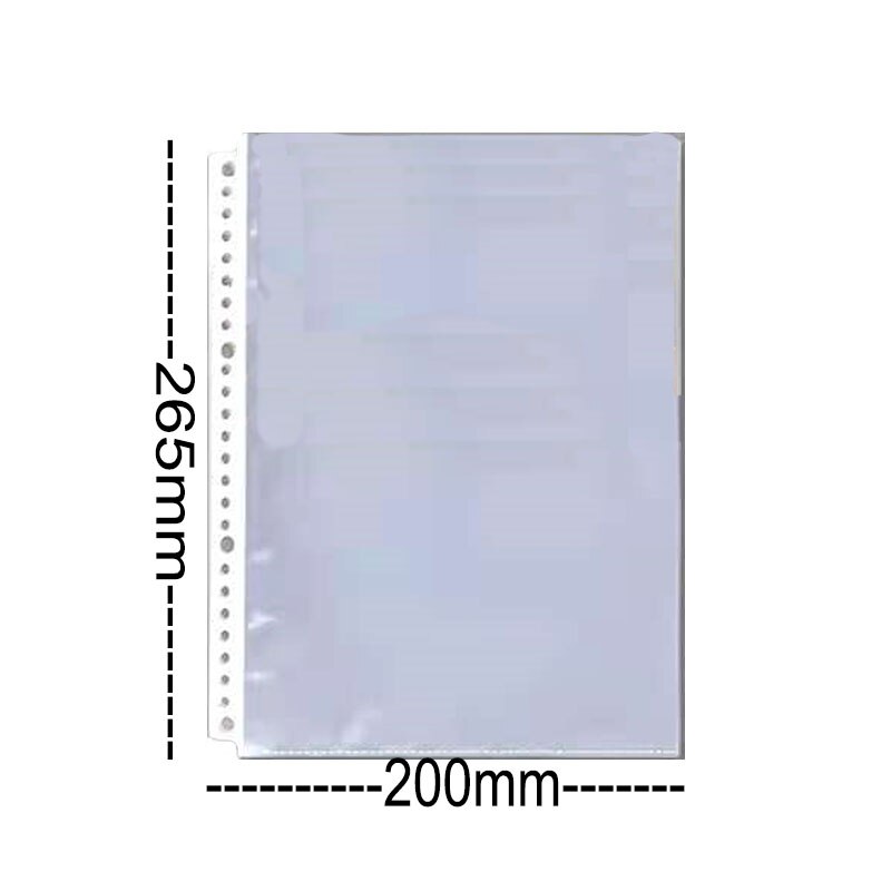 50pcs B5 Transparent Plastic Clip File Folder Inne... – Grandado