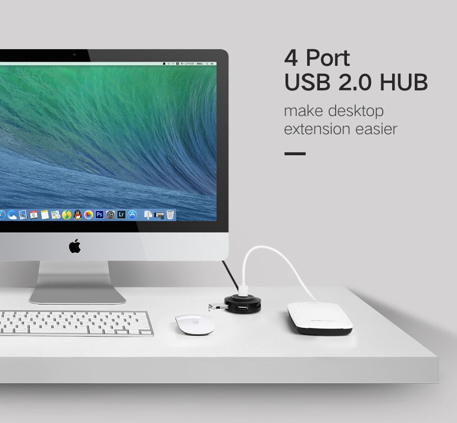 Ugreen Multi port USB2.0 HUB adapter for apple Sam... – Grandado