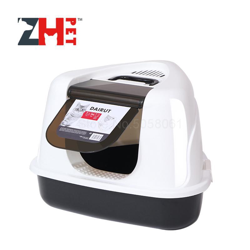 Triangular Cat Litter Basin Fully Enclosed Space-s... – Vicedeal