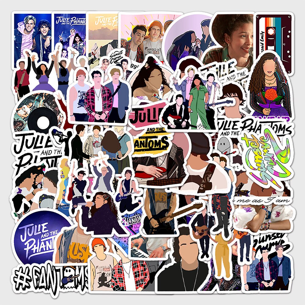 10/50pcs Boy Star Graffiti Sticker Julie And The P... – Vicedeal