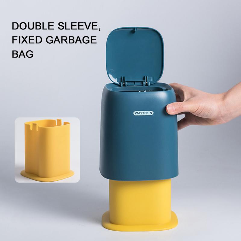 Desktop Home Garbage Basket Trash Can For Home Off... – Grandado