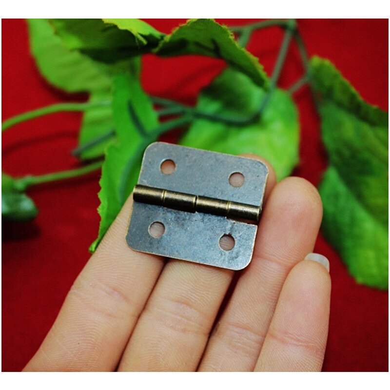 Brons Tone Kastdeur Bagage Scharnier, 4 Gaten Deco... – Vicedeal