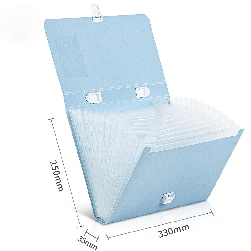 13 Grids Handheld File Folder Organ Box Bag Multi-... – Vicedeal
