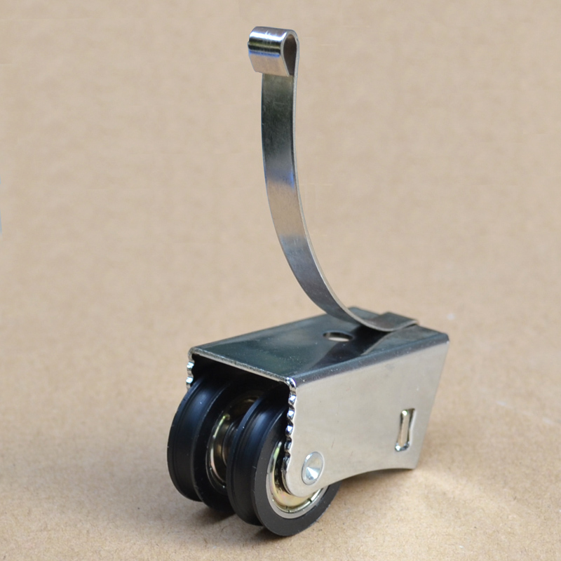 muted pulley Wardrobe double row Concave wheel fur... – Grandado