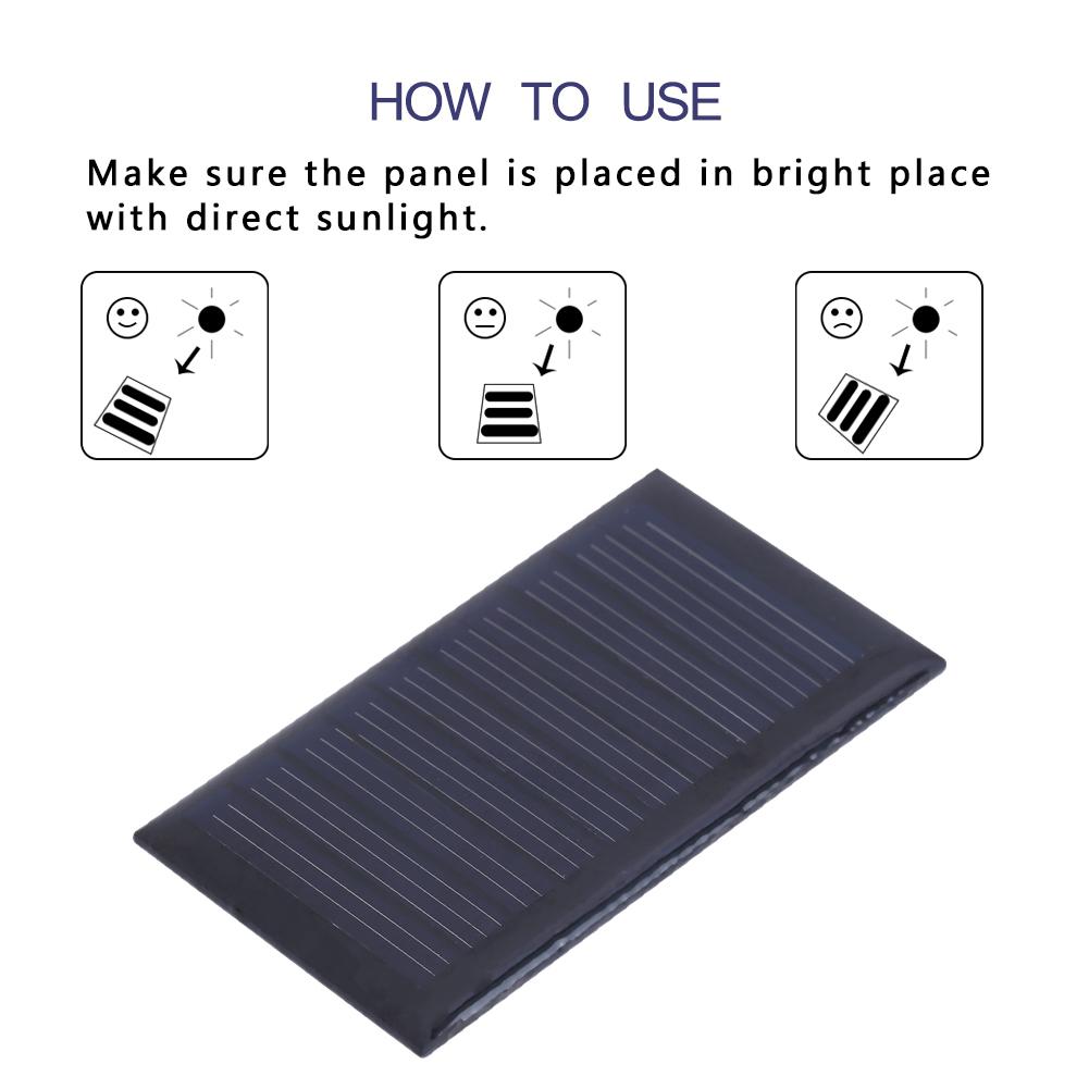 Universal 30mA 0.15W 5V Mini Solar Panel Polycryst... – Vicedeal