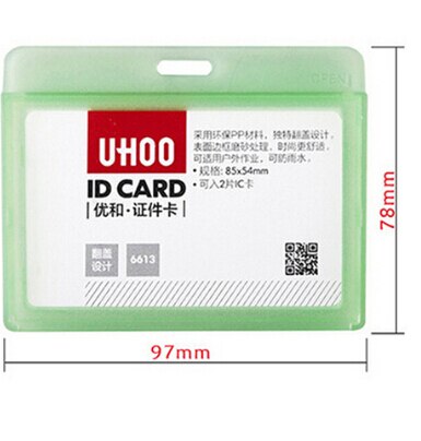 Waterproof ID Card Cover Business Badge Holder Pla... – Grandado