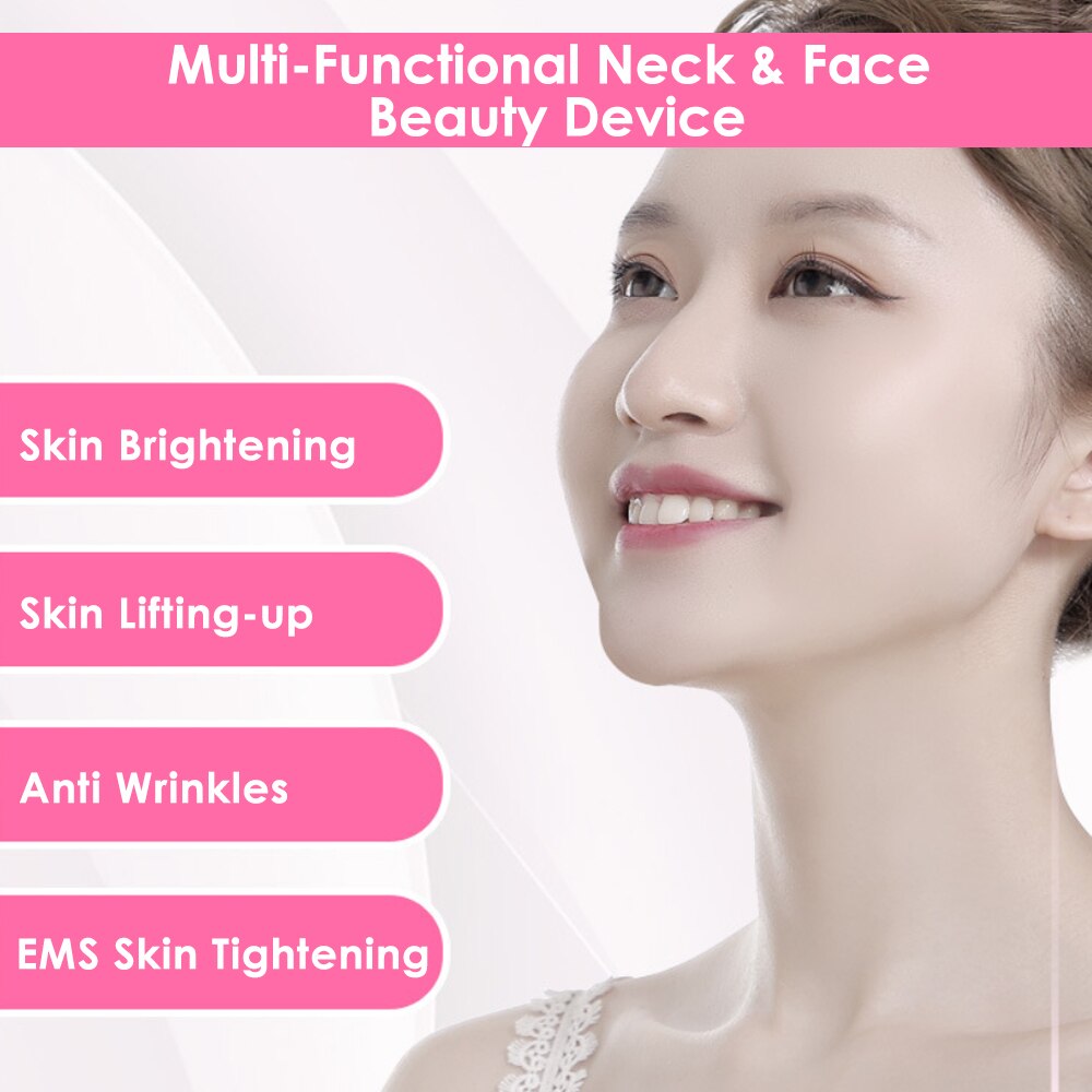 Remove Double Chin Neck Device LED Photon Heating ... – Vicedeal