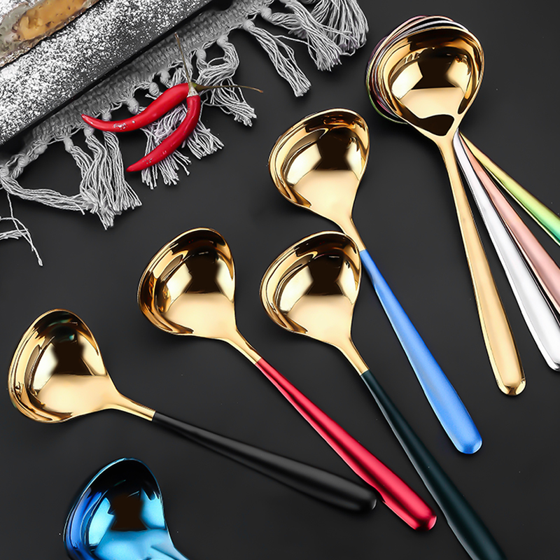 304 Stainless Steel Multi-purpose Soup Spoon Sauce... – Vicedeal