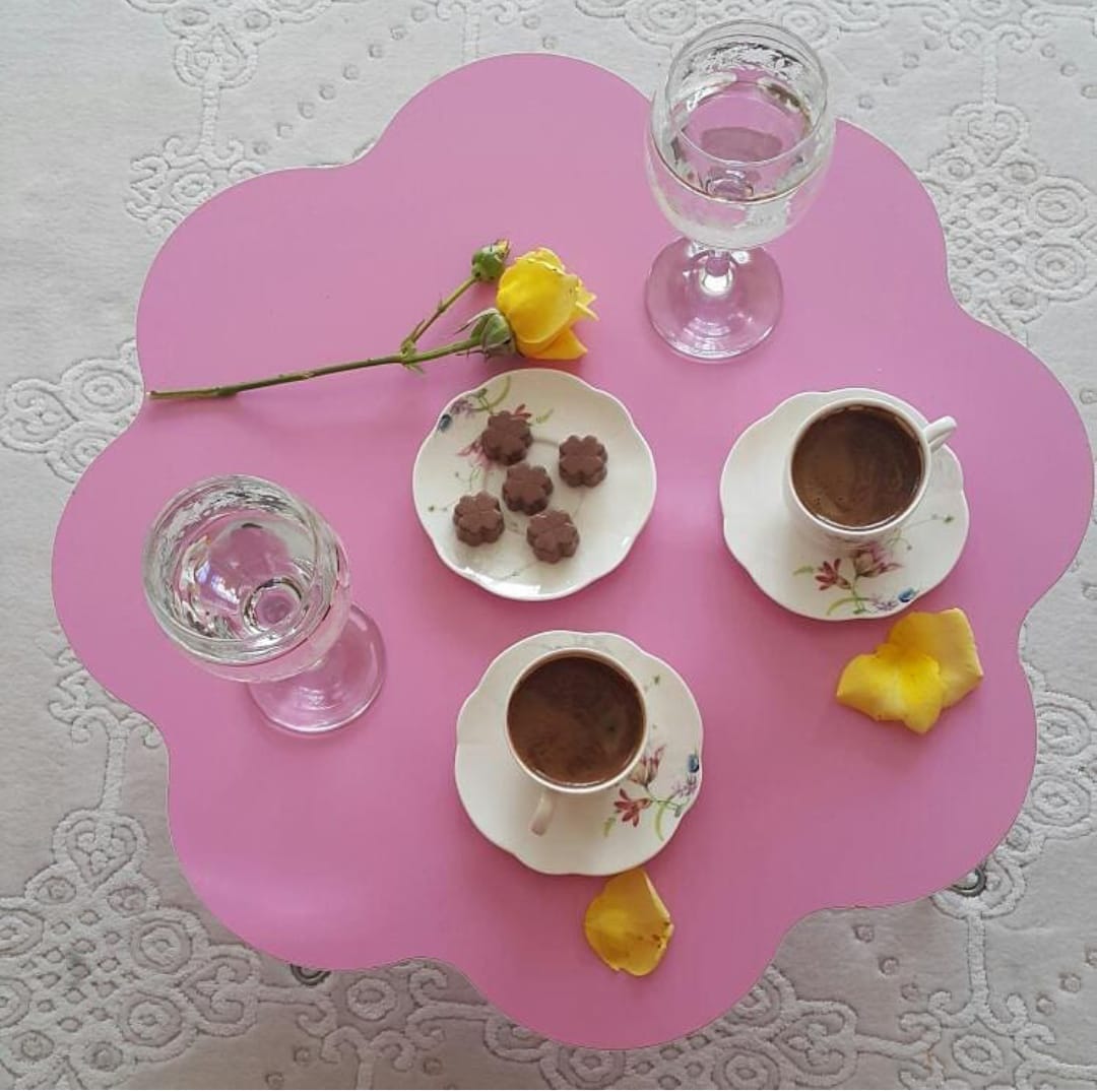 Turkish Coffee Child Game Table Furnitur Folding M... – Grandado