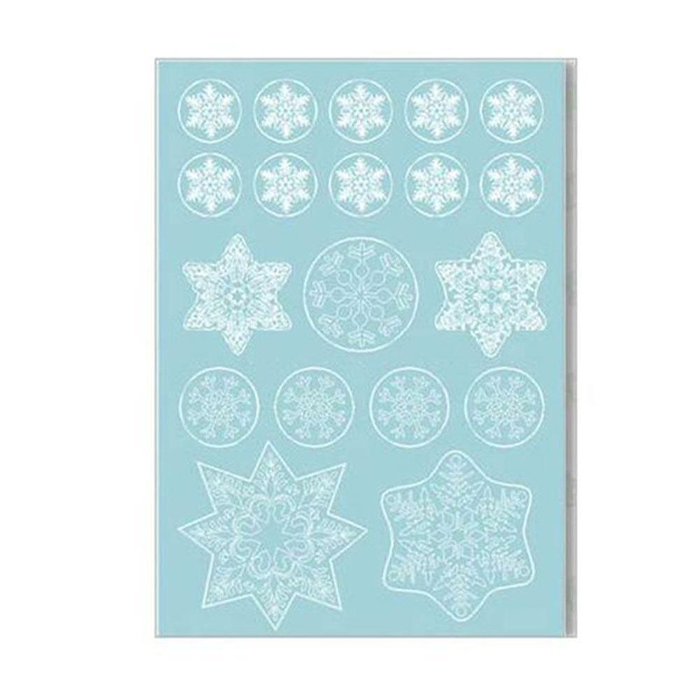 Santa Elk Christmas PVC Static Sticker Beautify Ho... – Vicedeal