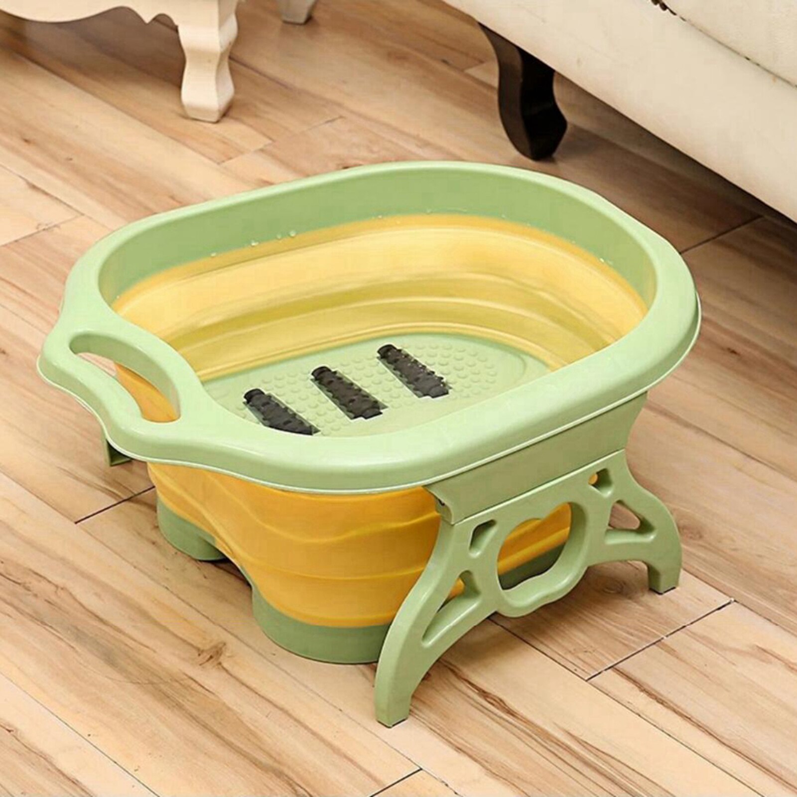 Collapsible Foot Soaking Tub Bucket Wash Basin Foo... – Vicedeal