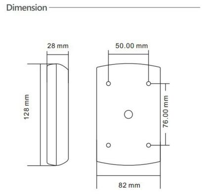 Sebury BC2000 Metal waterproof Access Control Keyp... – Grandado