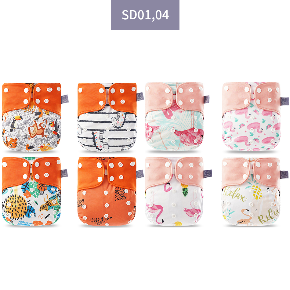 Elinfant Baby Pocket Doek Luier Waterdicht Ademend... – Grandado