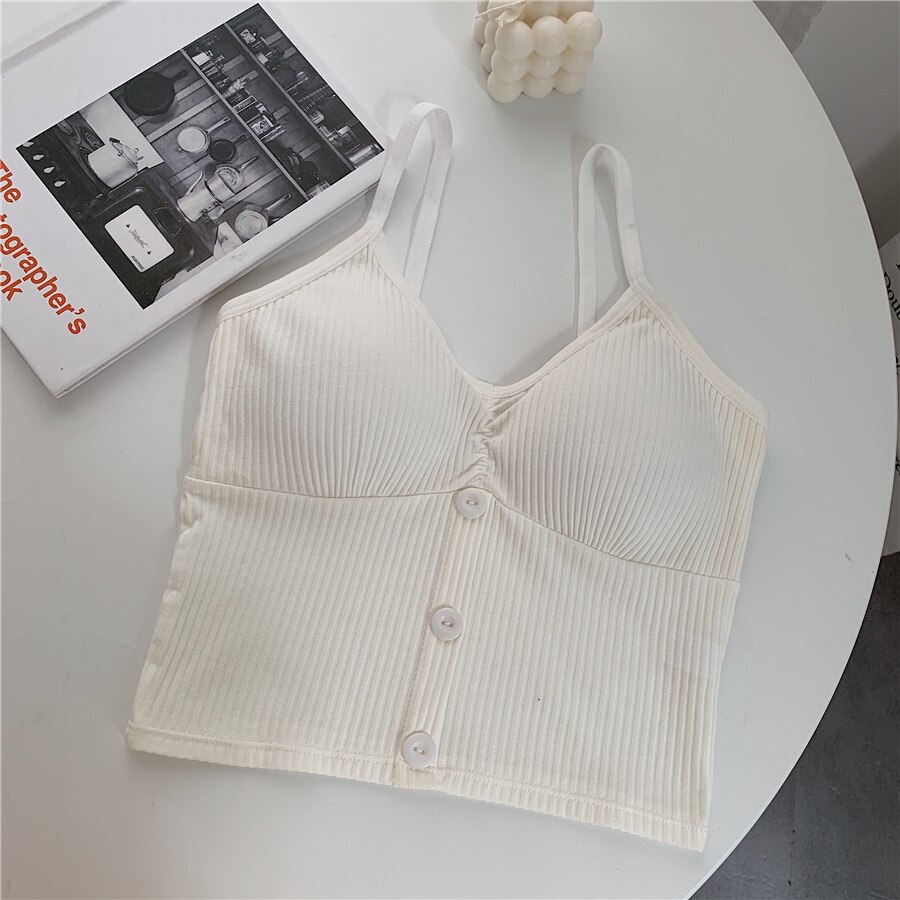 NHKDSASA Woman Y2K Knitted Tank Top Summer Girls C... – Vicedeal