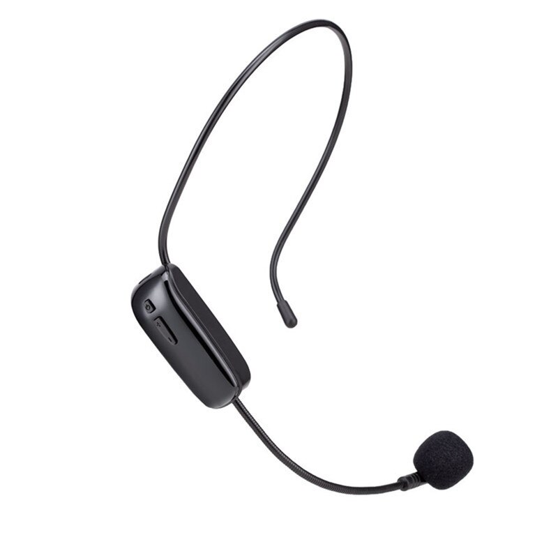 FM Headset Microphone Wireless Head-Wear Mic Voice... – Grandado