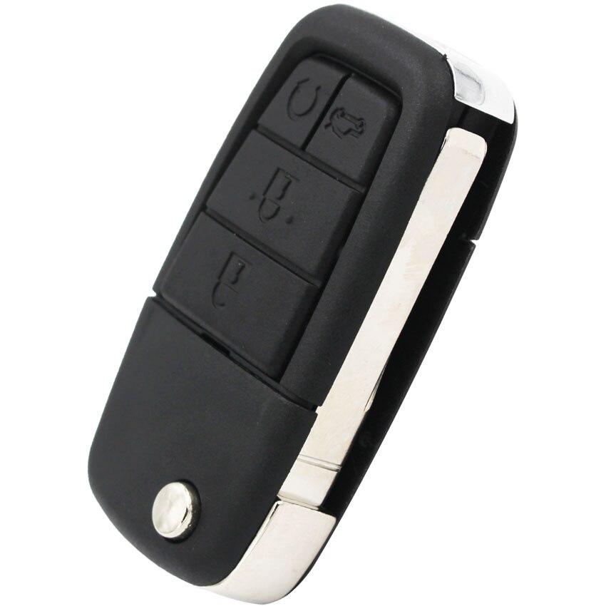 4+1/5 Button Flip Remote Key Shell Case Uncut Blad... – Grandado