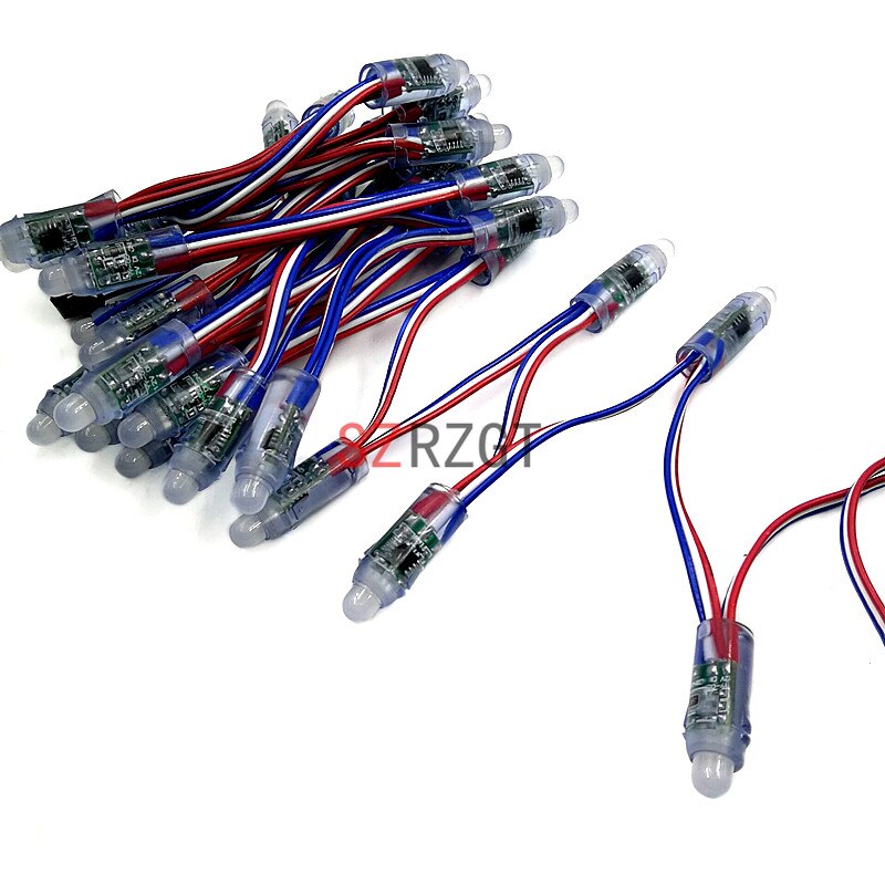 50 teile/los 12mm WS2811 2811 IC RGB Led-modul Str... – Vicedeal