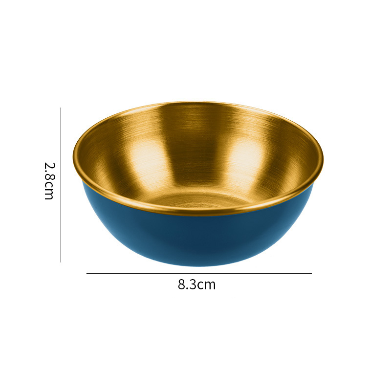 6Pcs 3.3in Stainless Steel Small Serving Bowls Sau... – Grandado