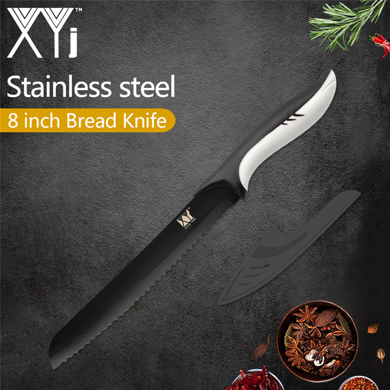 XYj Stainless Steel Kitchen Knives 6pcs Dolphin Ha... – Grandado