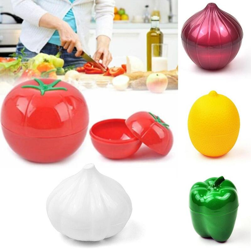 Plastic Vegetable Shape Food Storage Box Organizer... – Vicedeal