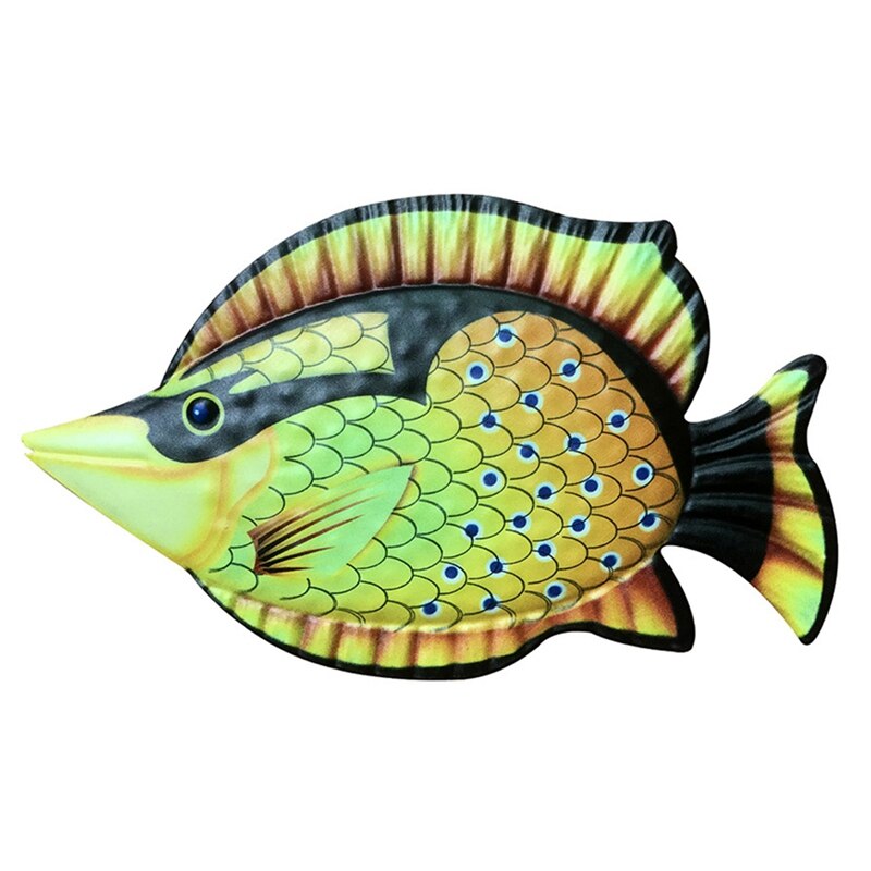 Metal Fish Wall Art For Home And Garden Decoration... – Grandado