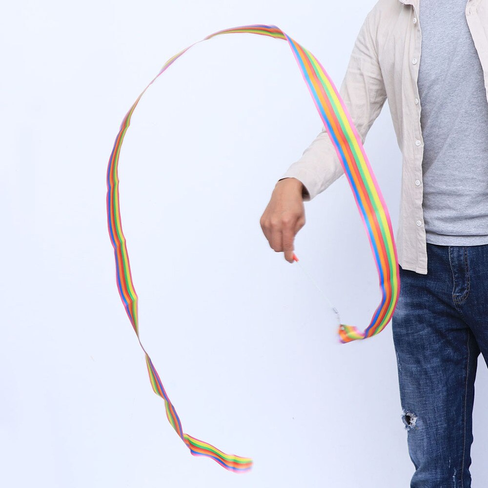 2pcs Colorful Rhythmic Gymnastics Ribbon Dancing G... – Grandado