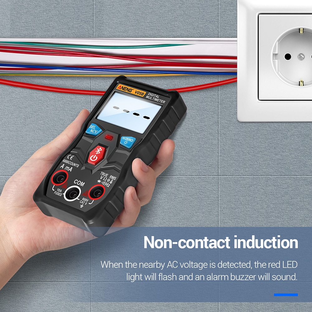 Bluetooth Wireless Digital-Multimeter Kapazität Me... – Vicedeal