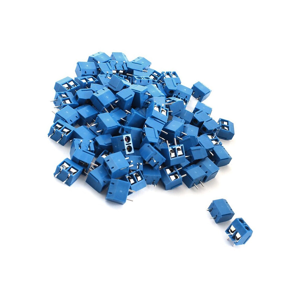 20/100 piezas 2 P conector de bloque de Terminal d... – Grandado