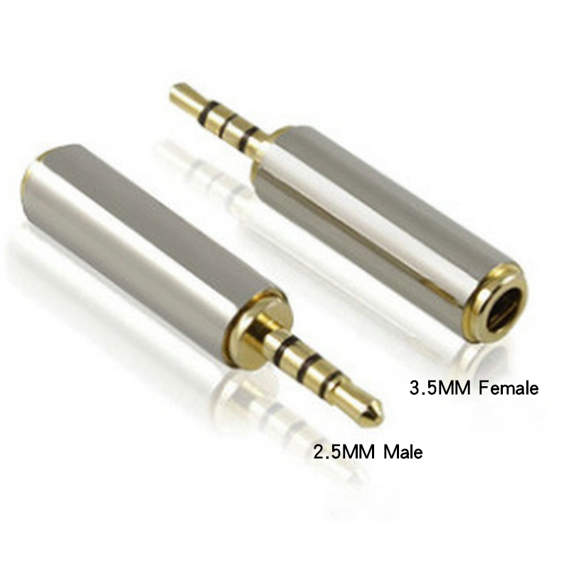 3.5mm to 2.5mm / 2.5 mm to 3.5 mm Adapter Male to ... – Vicedeal